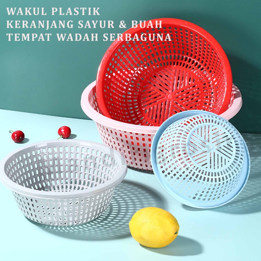 Jual Keranjang Sayur & Buah * Wakul Plastik * Wadah Baskom Serbaguna ...