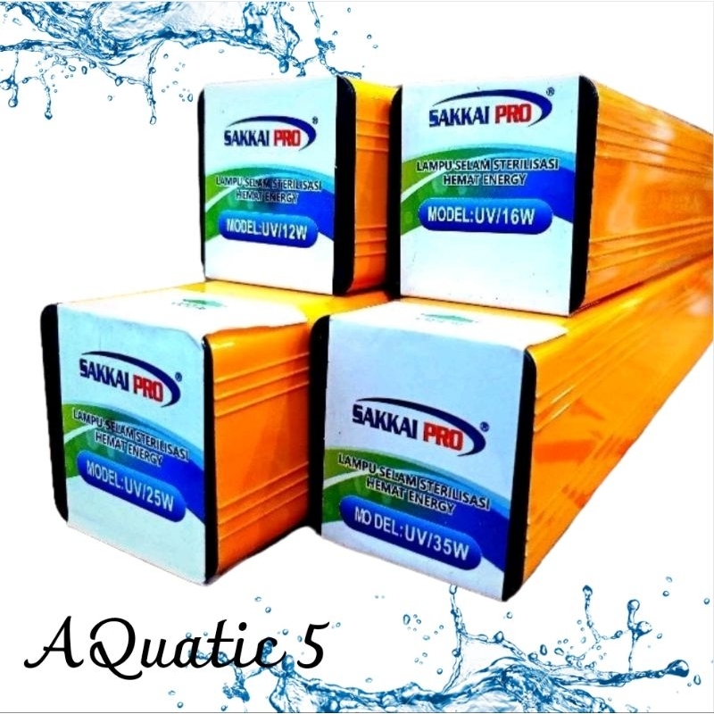 Jual LAMPU UV ULTRAVIOLET STERILISASI ANTI LUMUT BAKTERI SAKKAI PRO UV 12Watt 16Watt 25Watt ...