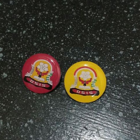 Jual Pin Bros OSIS Sekolahan SMP SMA Bulat Resin - Pin Aksesoris Osis ...
