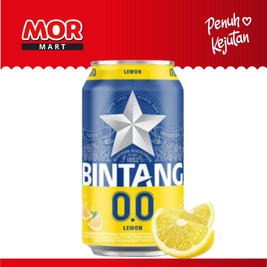 Jual BINTANG Radler Lemon Zero Beer Bir Klg 330 ml | Shopee Indonesia
