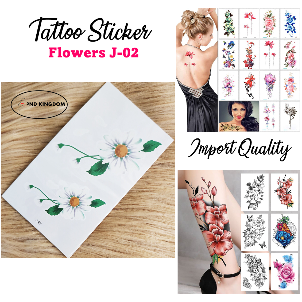Jual [ NEW EH ] Stiker Tato Kupu-Kupu / Sticker Muka Badan / Butterfly ...