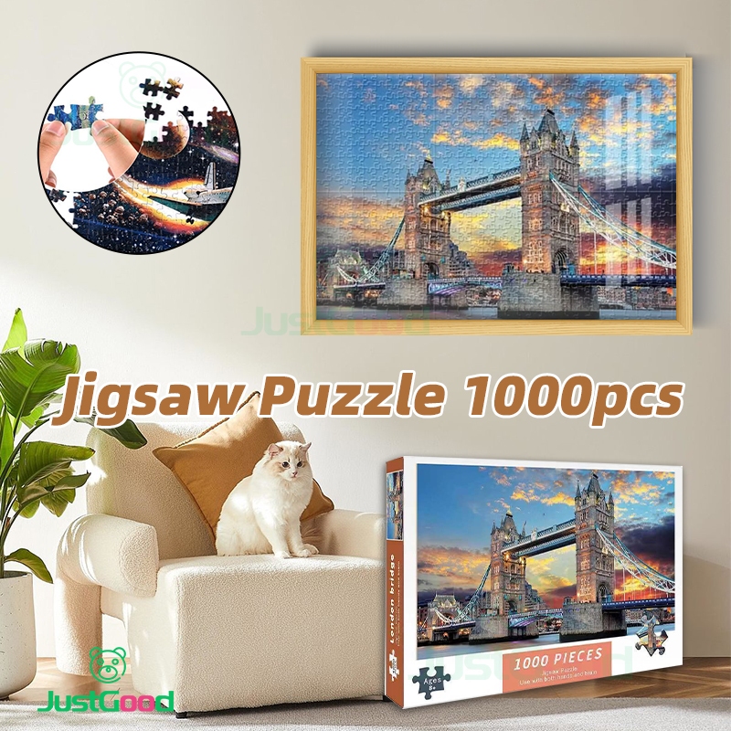 Jual Ready⚡Jigsaw Puzzle 1000pcs paper puzzle / Puzzle JIGSAW 1000 PCS ...