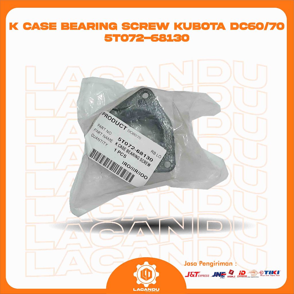 Jual K COVER BEARING SCREW KUBOTA DC60/70 5T072-68130 for COMBINE HARVESTER LACANDU PART ...