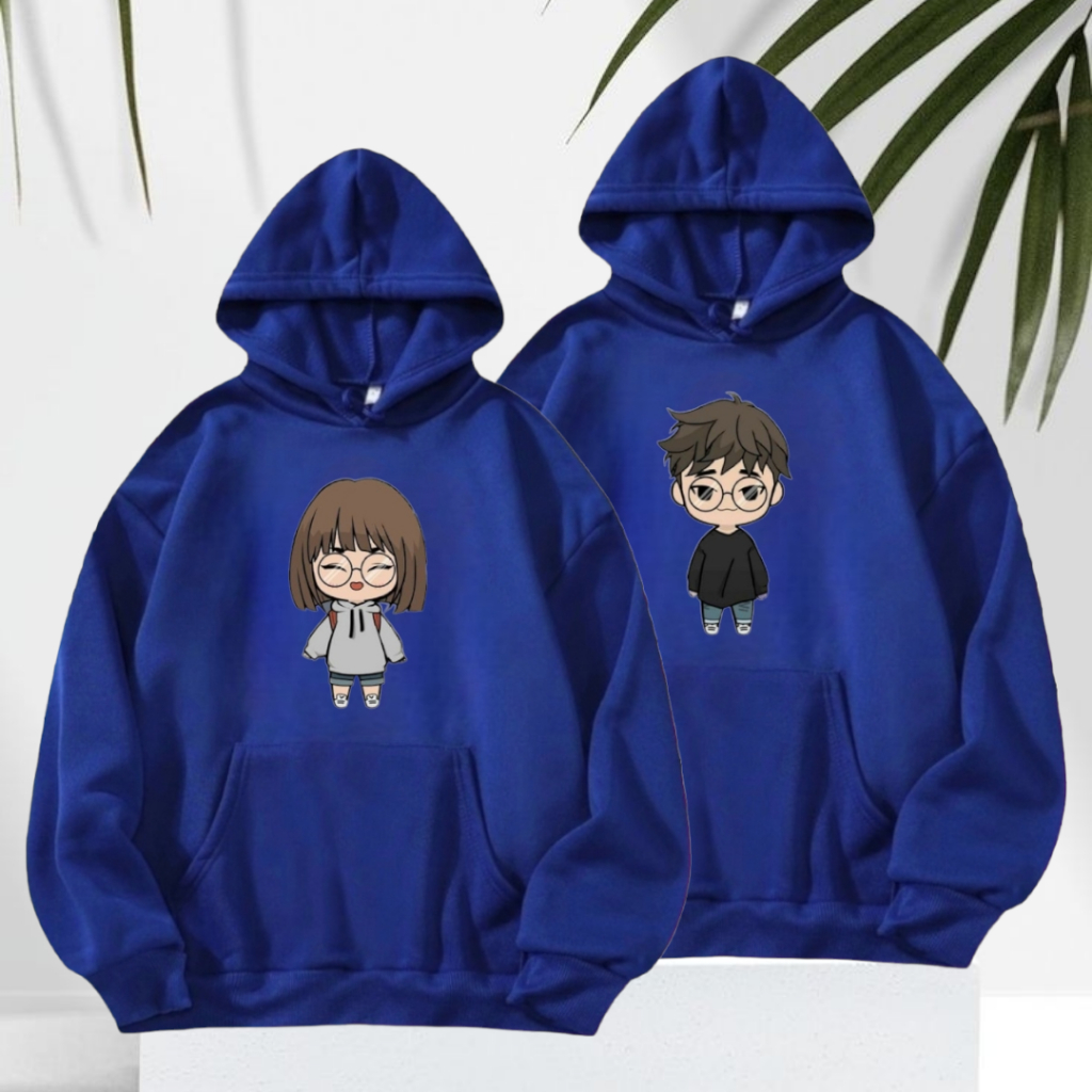 Jual jaket couple / sweater couple CC ANIME 001 / sweater couple ...