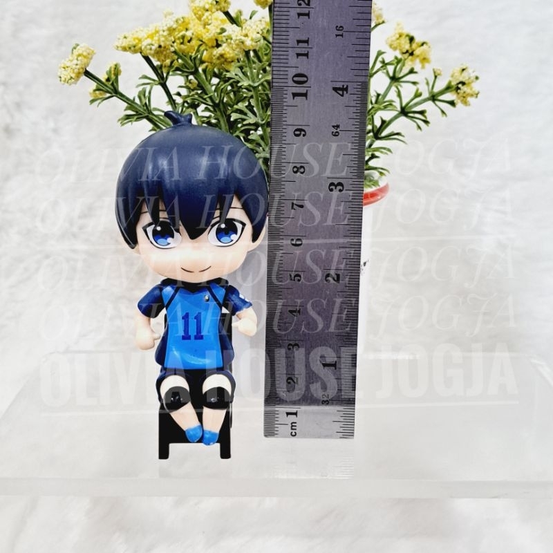 Jual Action Figure Anime Blue Lock Chair Cake Topper Satuan Figurin ...