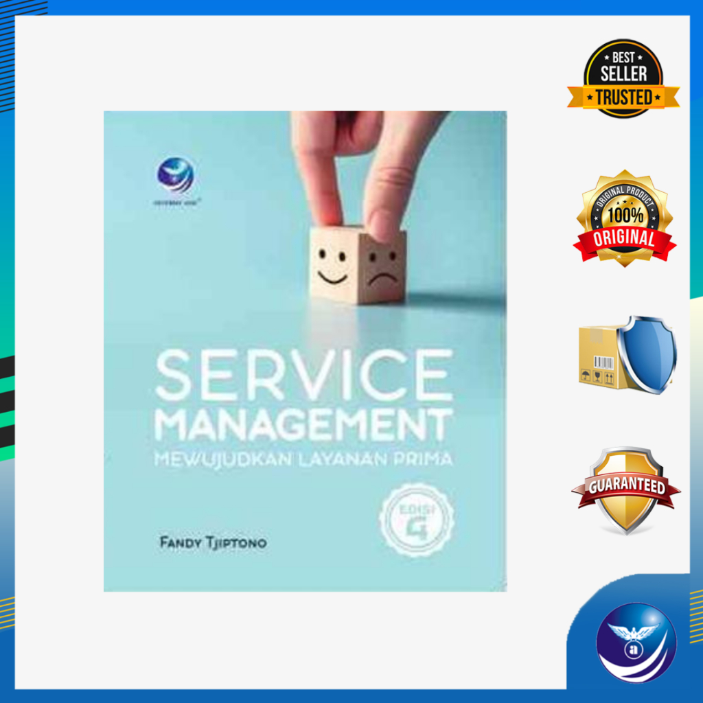 Jual Service Management, Mewujudkan Layanan Prima Edisi 4 - Fandy Tjiptono | Shopee Indonesia