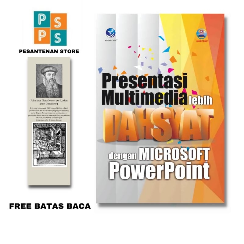 Jual BUKU ORIGINAL Presentasi Multimedia Lebih Dahsyat Dengan Microsoft Power Point Andi ...