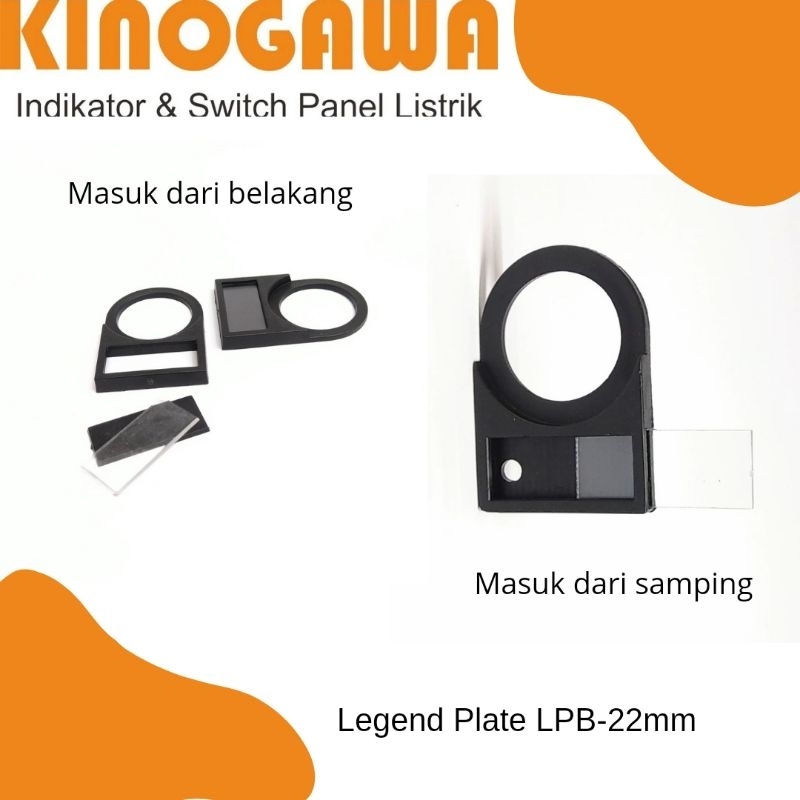 Jual Legend Plate 22mm Panel Label Name Plate | Shopee Indonesia