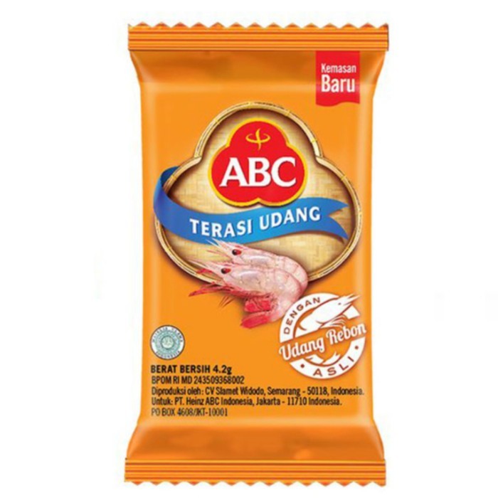 Jual Terasi Udang ABC sachet 4,2 gram | Shopee Indonesia