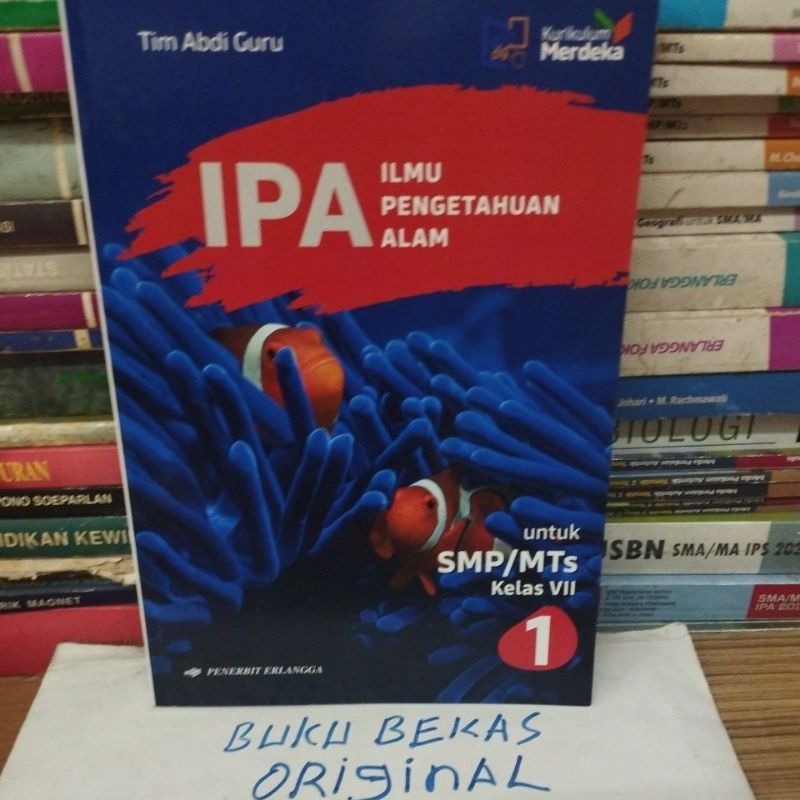 Jual IPA Ilmu Pengetahuan Alam untuk SMP kelas 7 Kurikulum Merdeka | Shopee Indonesia