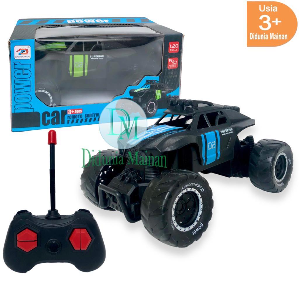 Jual Mainan anak remote control rc mobil mobilan offroad climbing power ...