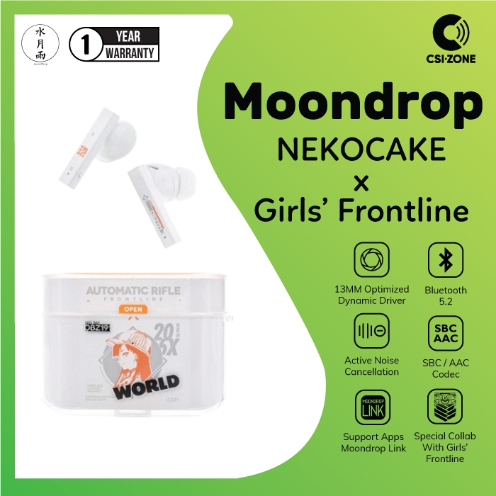 Jual Moondrop Nekocake x Girls Frontline Limited True Wireless TWS ...