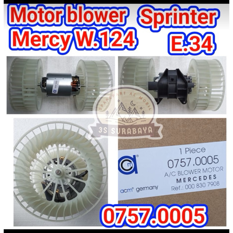 Jual Motor Blower Mercy W124 Mercedes Benz W 124 Ac Germany Asli Ac ...