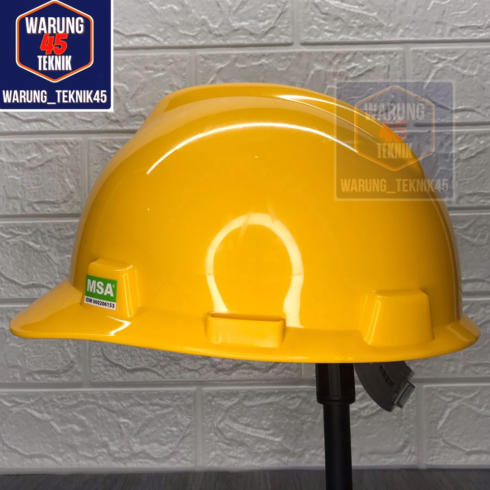 Jual Stok Banyak HELM PROYEK SAFETY V GUARD MERK MSA SNI LOKAL SUSPENSI ...