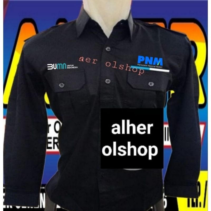 Jual Kemeja PNM mekaar baju PNM mekaar seragam PNM mekaar Pdh PNM ...