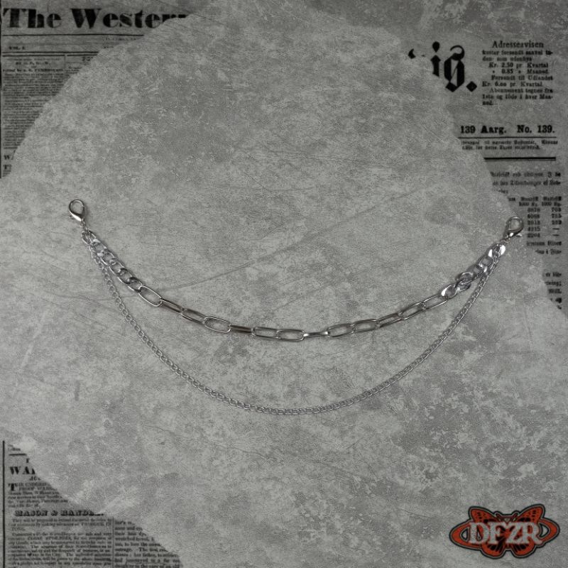 Jual RANTAI CELANA RANTAI DOMPET TRENDY CHAIN BELT NIKEL - (FREE ONGKIR ...