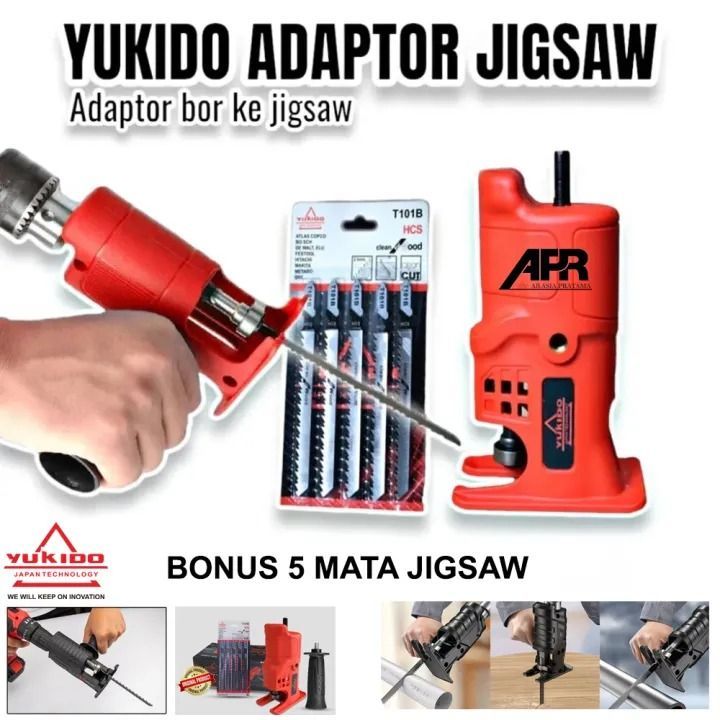 Jual Adapter Jigsaw Gergaji Mesin Adapter reciprocating Jigsaw ...