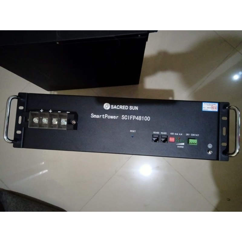 Jual batteri lifepo4 48v 100ah merk sacred sun tipe SCIFP48100 | Shopee ...