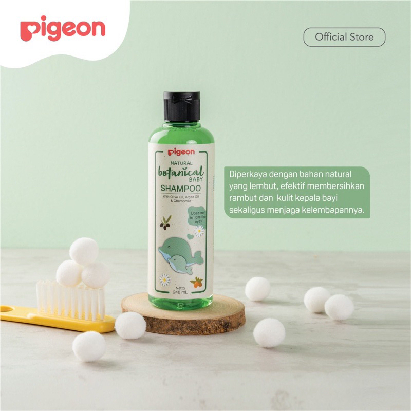 Jual PIGEON Botanical Baby Shampoo 240ML | Shopee Indonesia