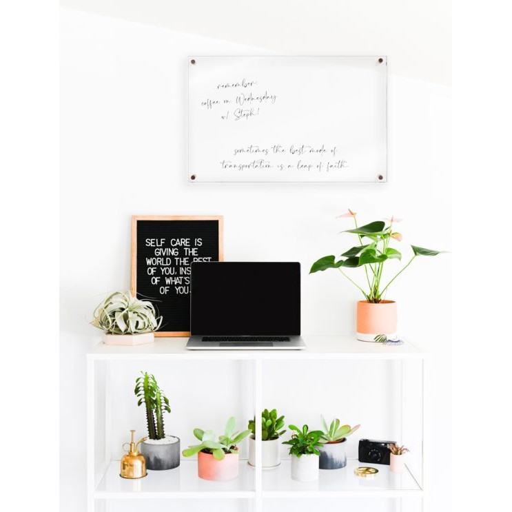 Jual Papan Tulis Akrilik Acrylic Note Planner Board Akrilik Catatan ...