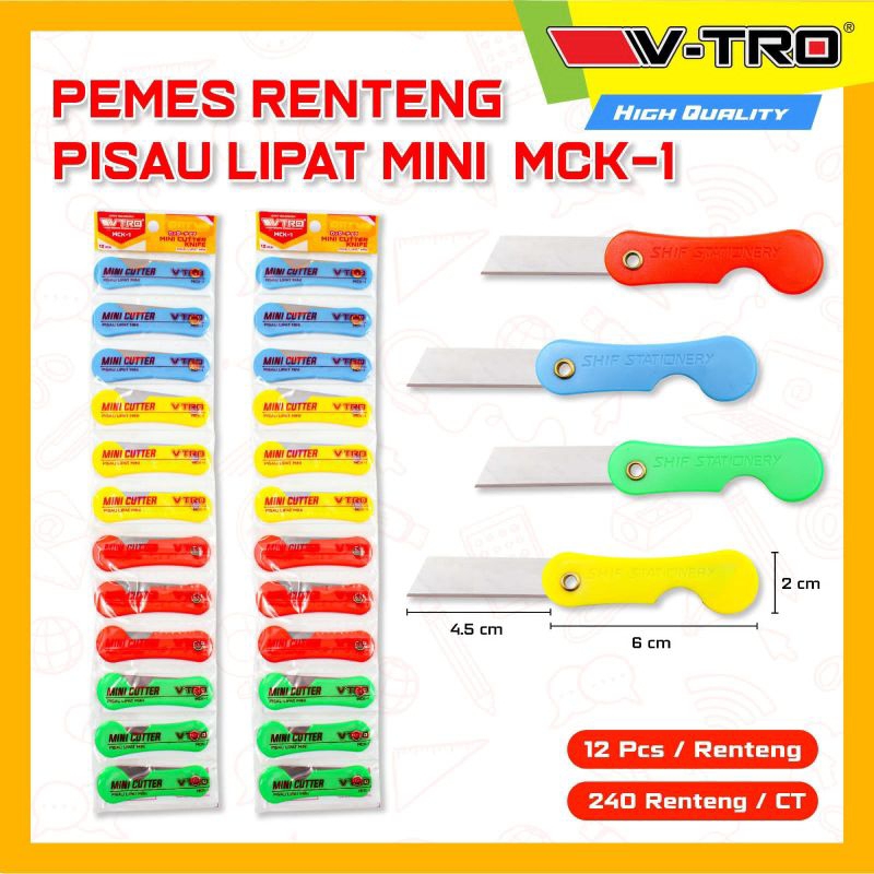 Jual pemes warna/mini cutter VTRO | Shopee Indonesia