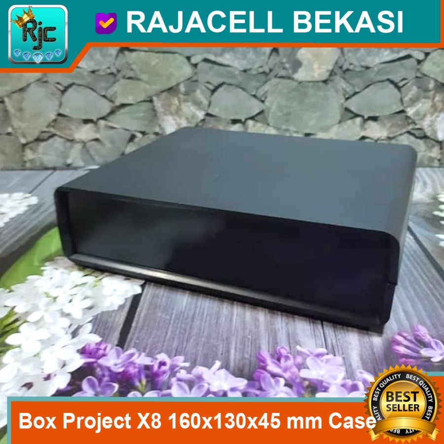 Jual Box Project X8 Hitam Plastik 160x130x45 mm Case Enclosure for ...