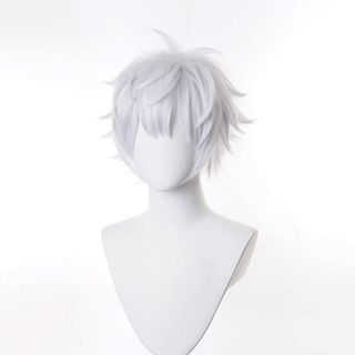Jual Wig Pendek Anime Jujutsu Kaisen Gojo Satoru Rambut Palsu Cosplay ...