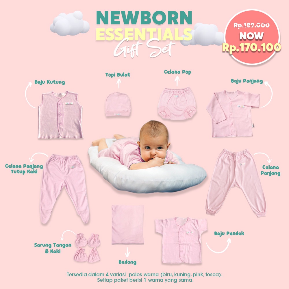 Jual LIBBY Baby Gift Set-Paket Lahiran Bayi-Paket Newborn-Paket Brojol ...