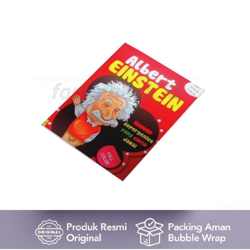 Jual Buku seri tokoh dunia:albert einstein (full colour) | Shopee Indonesia