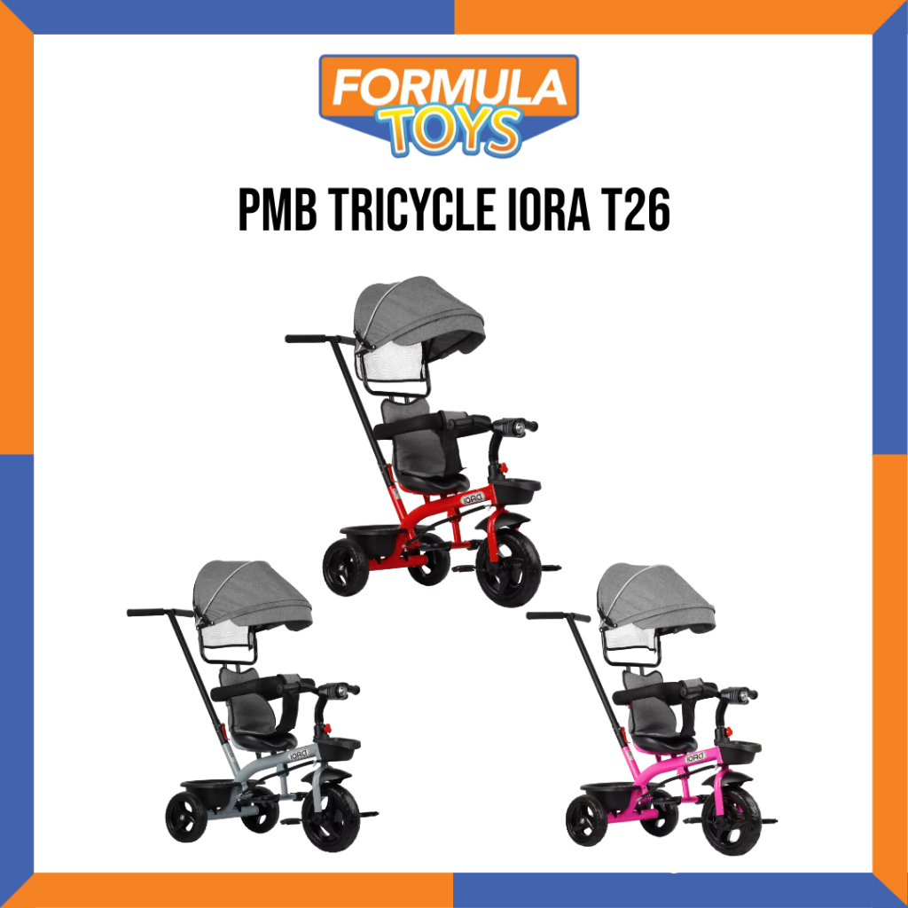 Jual SEPEDA ANAK RODA TIGA PMB TRICYCLE IORA T26 MIX | Shopee Indonesia