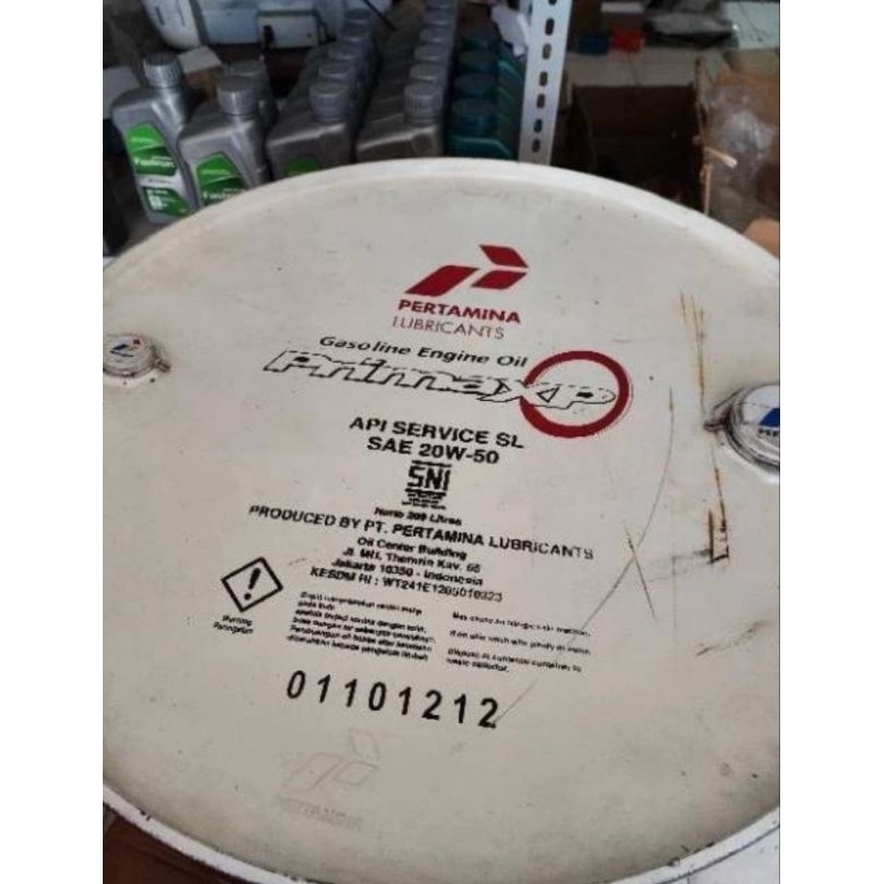 Jual Mesran Prima XP 20W-50 API SL Repack/Curah dari drum | Shopee ...