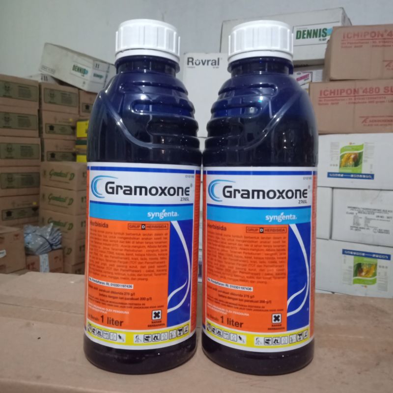 Jual Gramoxone 276 SL Herbisida Kemasan 1Liter | Shopee Indonesia