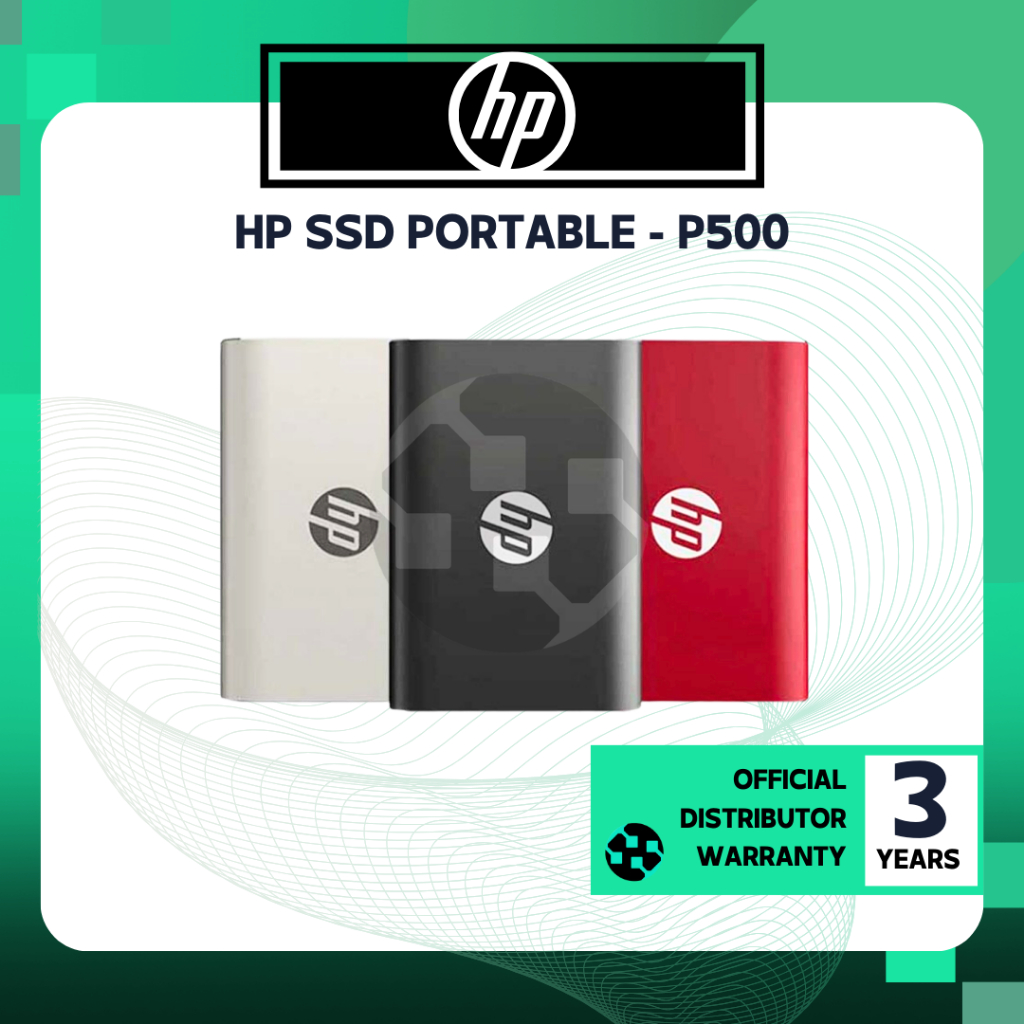 Jual HP SSD P500 SSD External 1TB Eksternal Portable SSD - Garansi ...