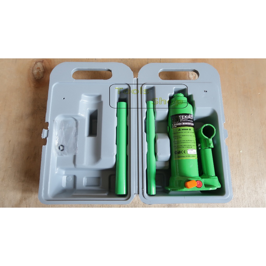 Jual TEKIRO Dongkrak Botol 2T/ Dongkrak Mobil/ Hydraulic Jack | Shopee ...