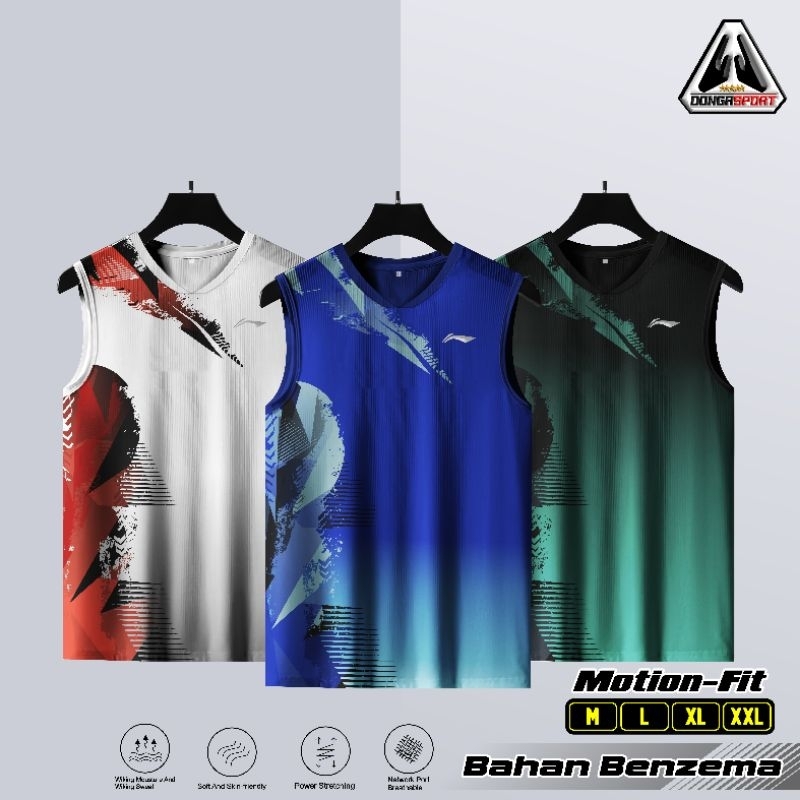 Jual BSL SINGLET DESTROY Baju Badminton Singlet Jersey Badminton ...
