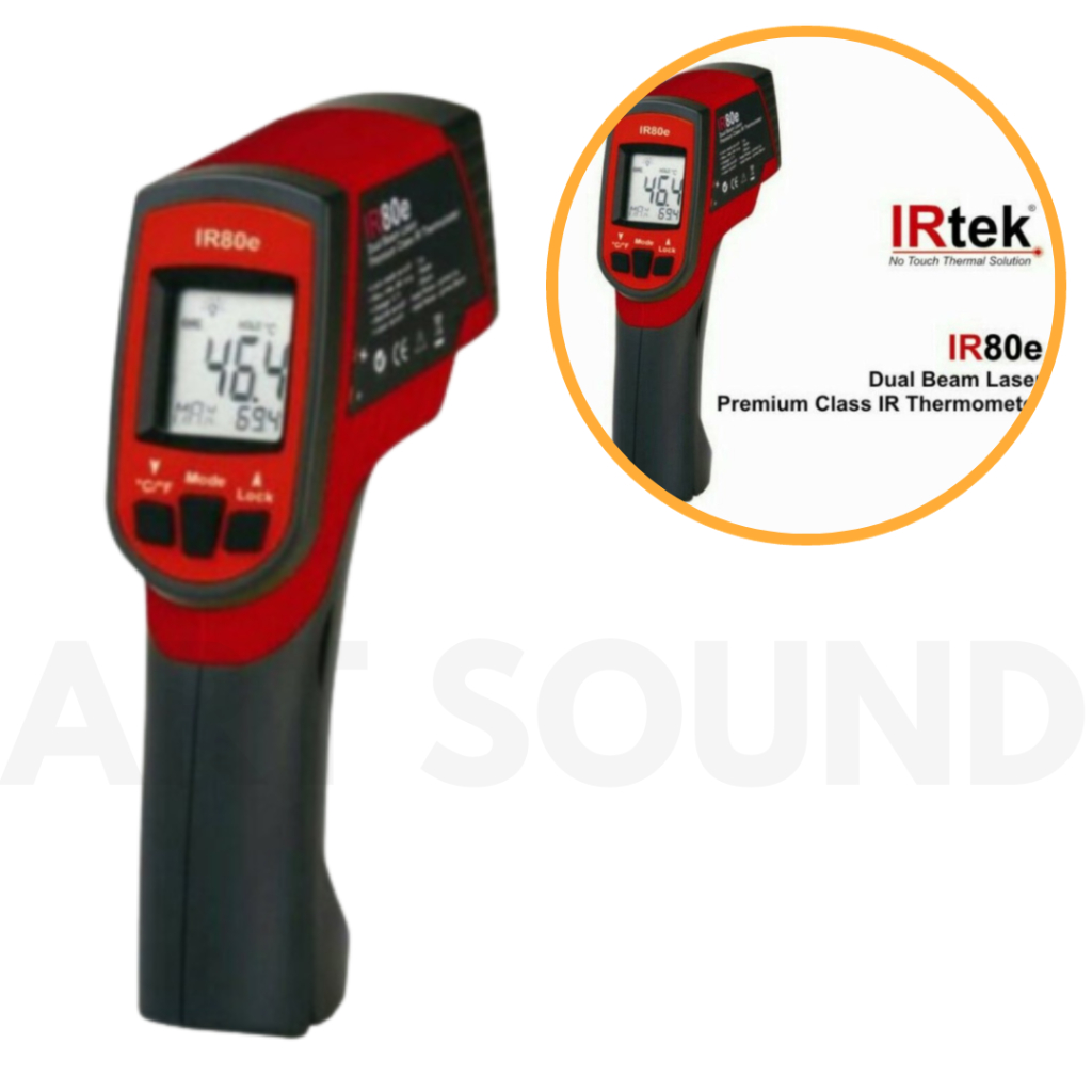Jual IRTEK IR80E Pengukur Suhu Infrared Thermometer Dual Laser ...