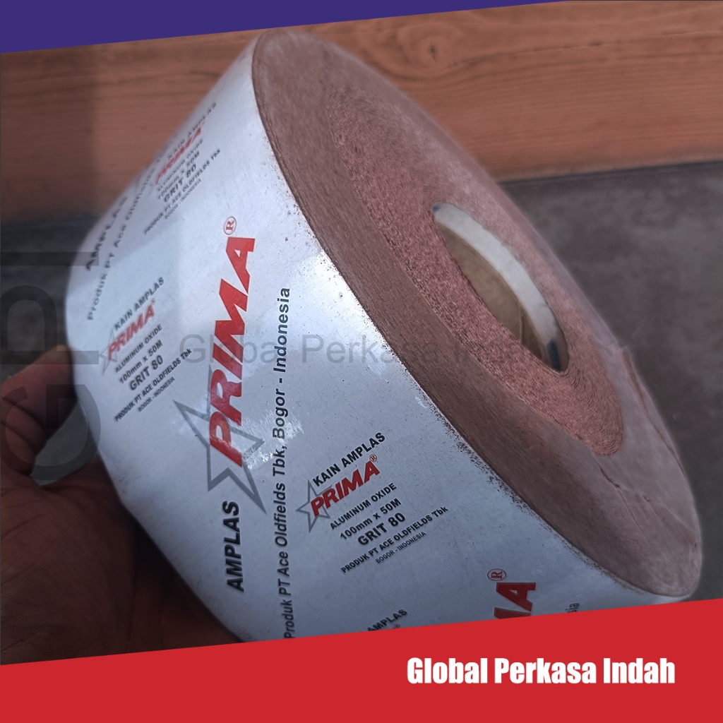 Jual PRIMA Sand Roll Kain Kertas Amplas Kertas Gosok 1 roll 50m ...