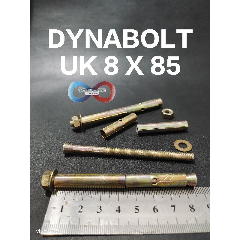Jual DYNABOLT UK 8x85 DINABOLT | Shopee Indonesia