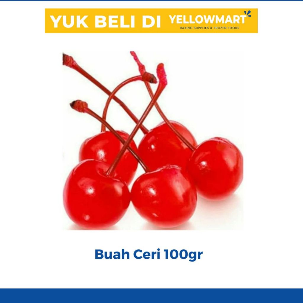 Jual BUAH CERI MERAH TANGKAI DAN BOTAK 100gr | Shopee Indonesia