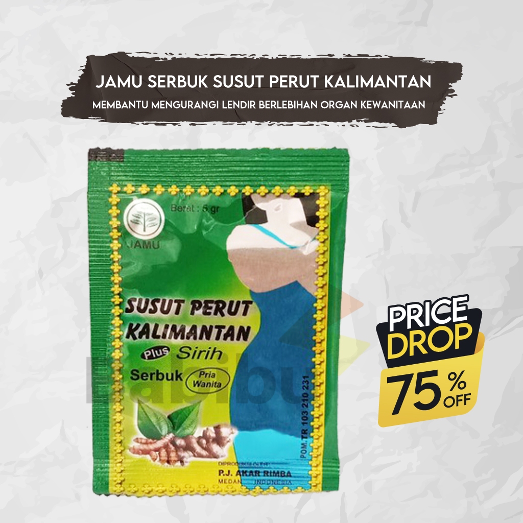 Jual Jamu Serbuk Susut Perut Kalimantan Original / Jamu Herbal Membantu ...