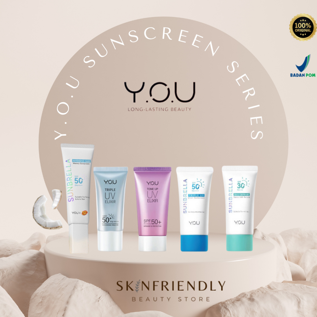 Jual [READY] You Triple UV ELIXIR SPF 50 PA+++ Sunbrella Daily Defense Sunscreen Serum SPF 30 ...