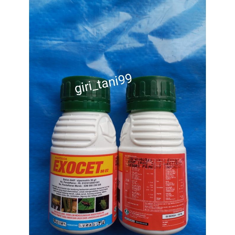 Jual insektisida EXOCET 50 EC kemasan 100 ml. | Shopee Indonesia