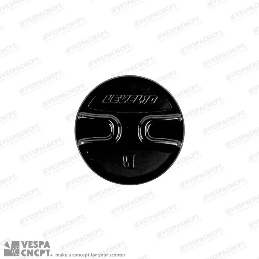Jual Level 10 Tank Cap Tutup Bensin Black ALL Vespa Sprint Primavera Lx ...