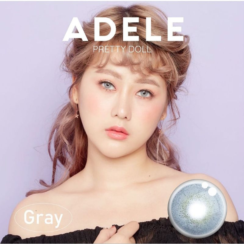Jual Softlens Prettydoll Adele Grey | Shopee Indonesia