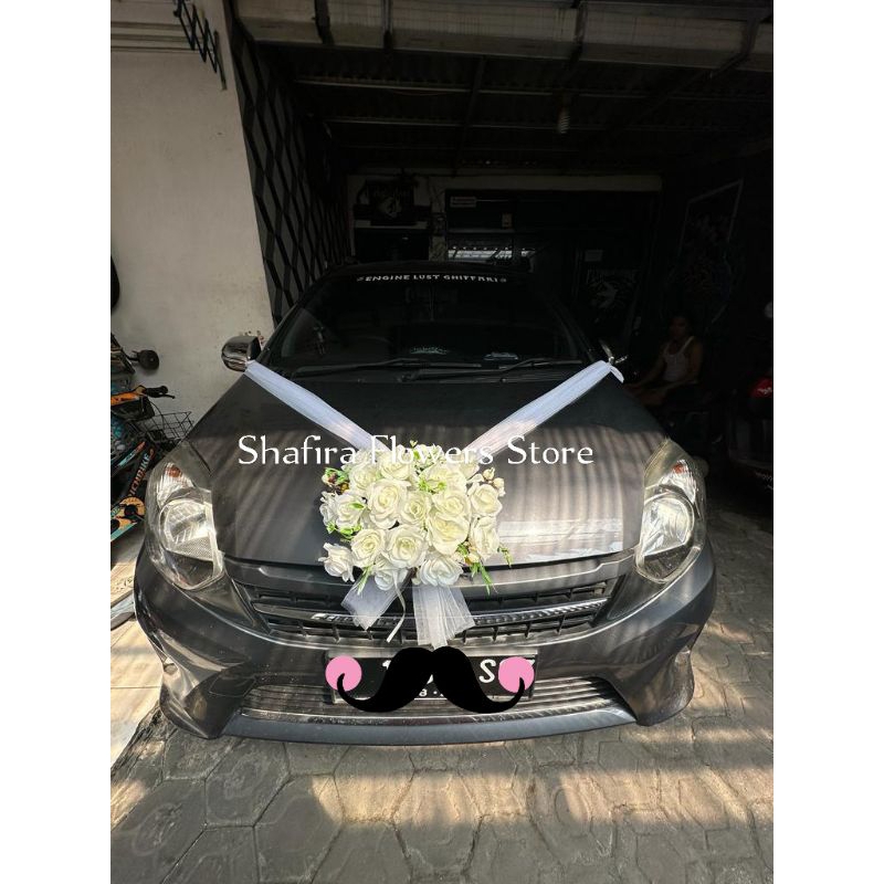 Jual Bunga hiasan mobil pengantin artificial | Shopee Indonesia