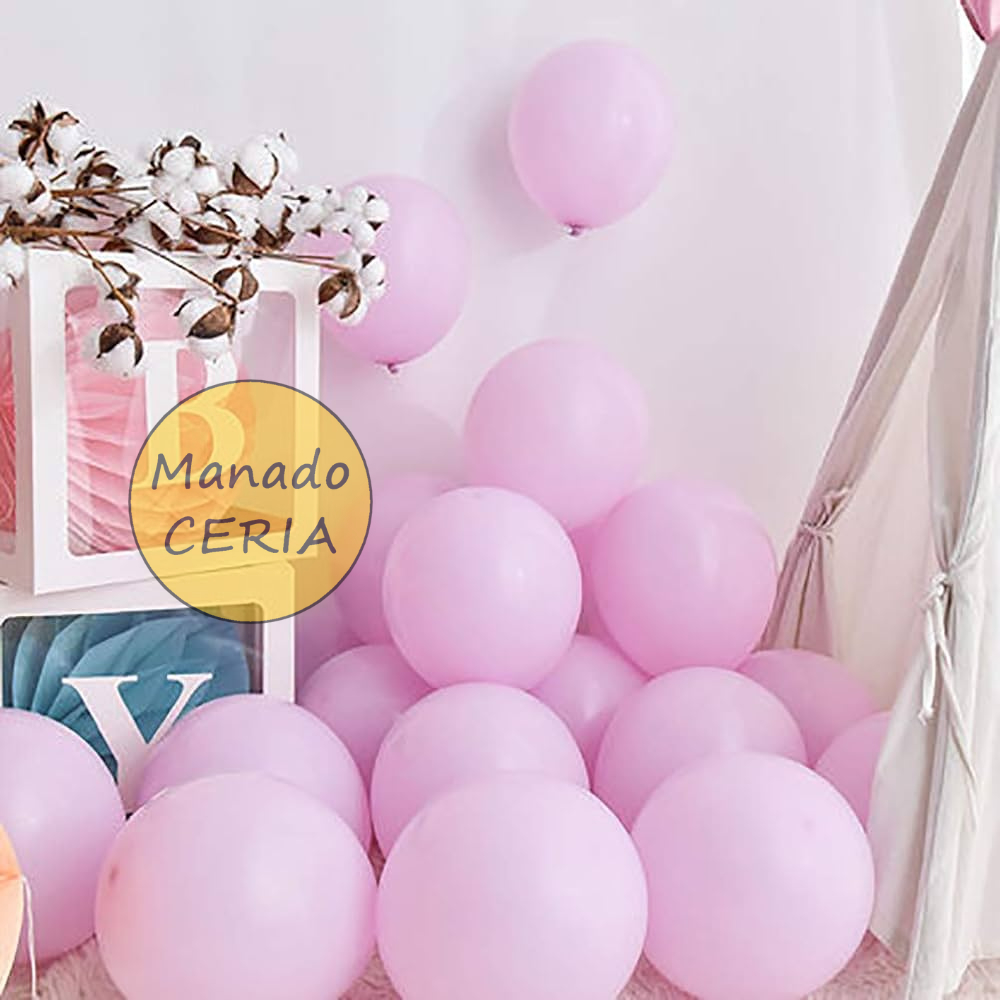 Jual Balon Latex 12 inch Pastel / Macaron (SATUAN) | Shopee Indonesia