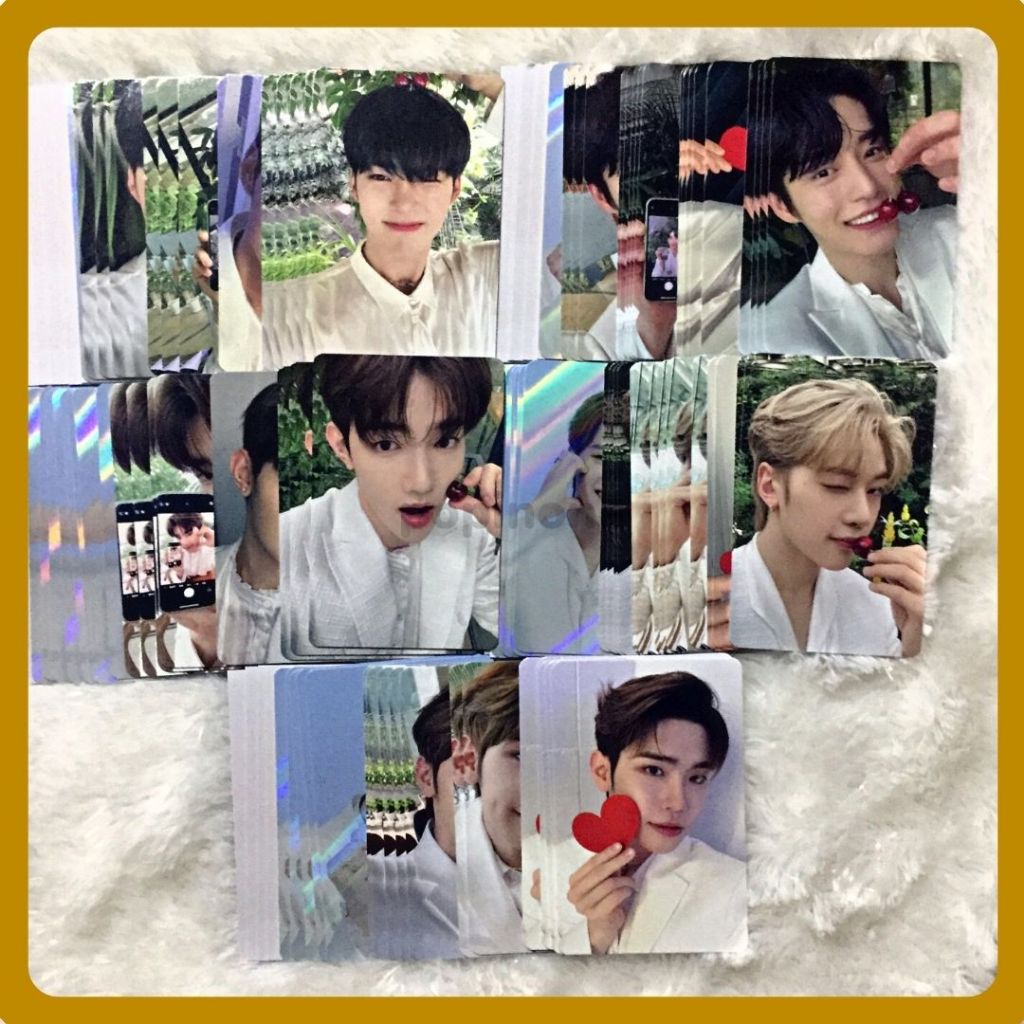 Jual OFFICIAL PHOTOCARD ZB1 ZEROBASEONE MD MERCH FANCON TC TRADING CARD PC SUNG HANBIN JIWOONG ...