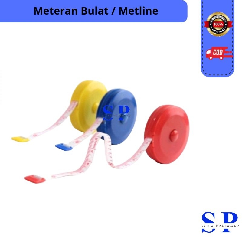 Jual Metline | Meteran Gulung 150cm | Meteran Roll | Shopee Indonesia