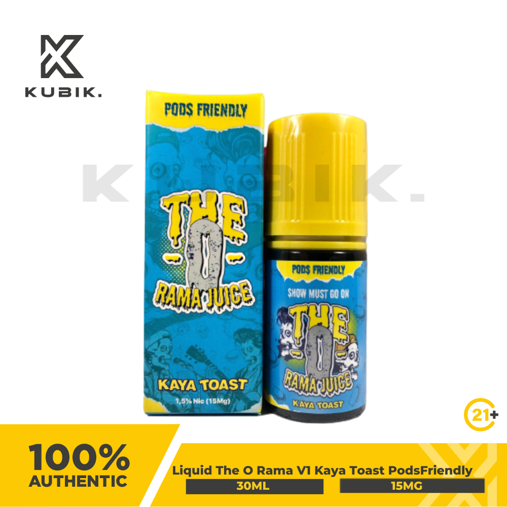 Jual Liquid The O Rama V1 Kaya Toast Pods Friendly 30ML | Shopee Indonesia