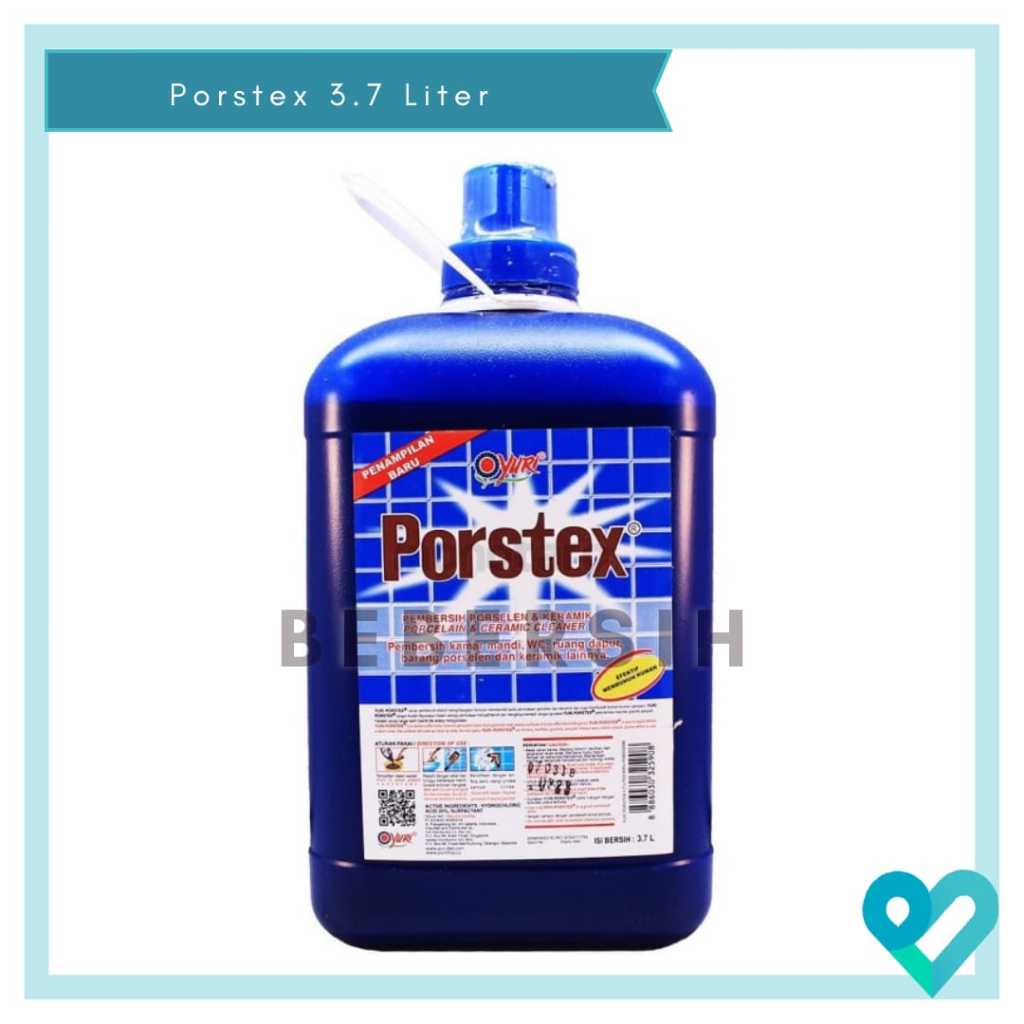 Jual Porstex Galon 3700 ml Pembersih Porselen Keramik /Porstex 3.7 Lt ...